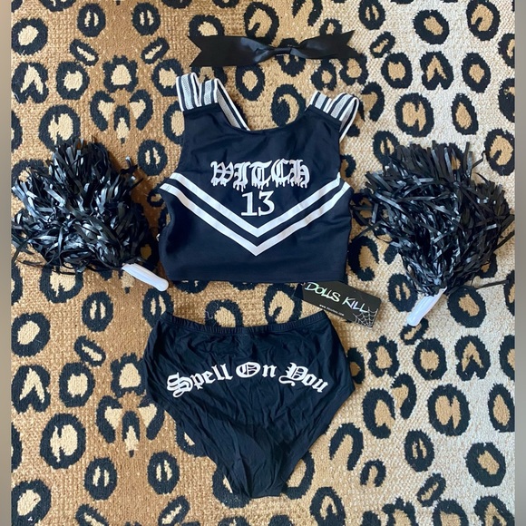 Dolls Kill | Other | Dollskill Coven Cheerleader Costume Set Spell On ...